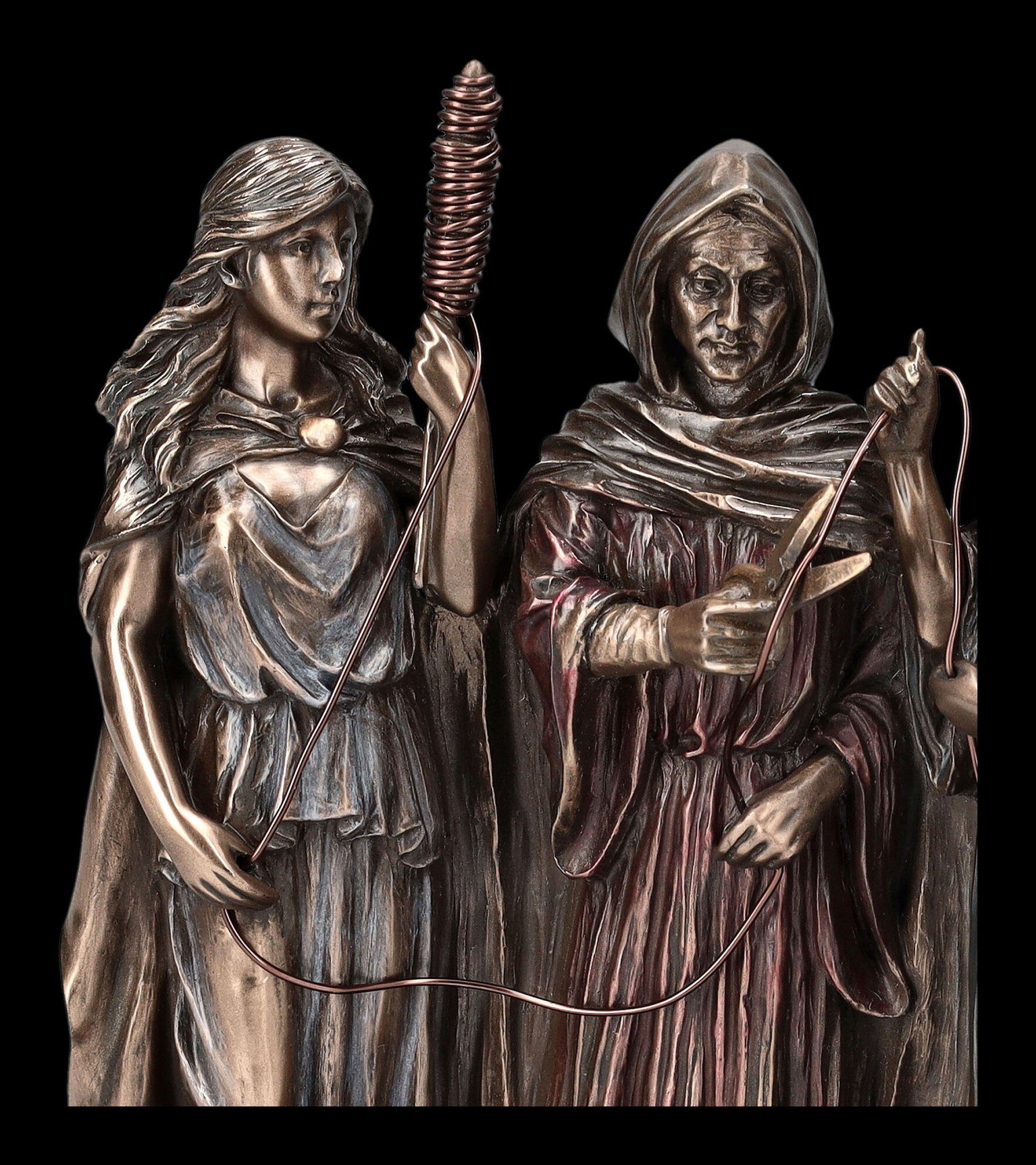 Figuren Shop GmbH Fantasy-Figur Schicksalsgöttinen Figur - Die Drei ...
