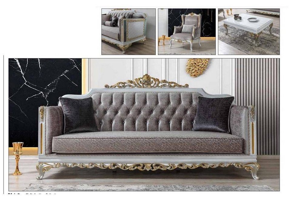 Jvmoebel Wohnzimmer Set Sofagarnitur 31 Sitzer Couchtisch Sofas Sessel