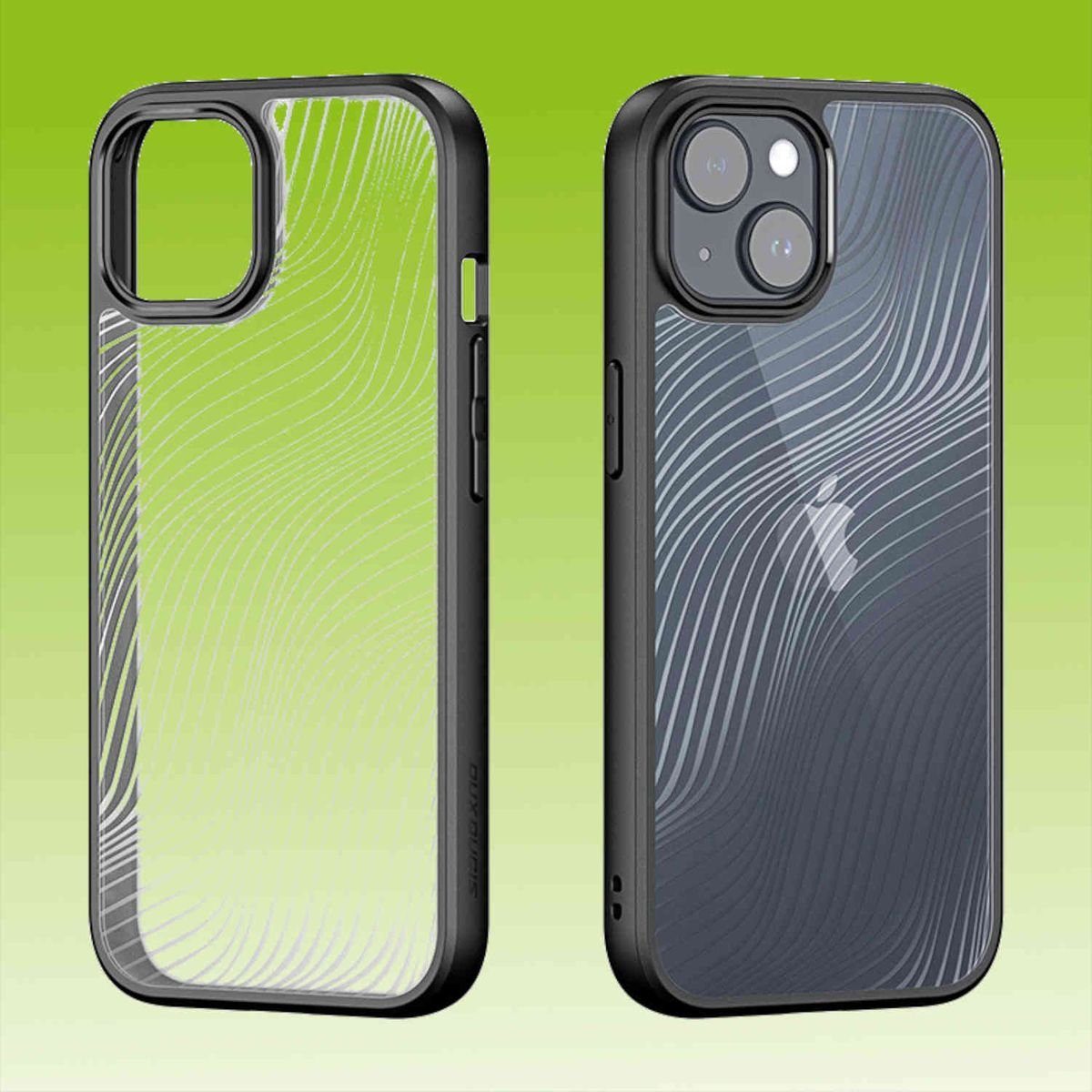 Wigento Handyhülle Für Apple Iphone 15 Plus Aimo Series Tpu Pc Hülle