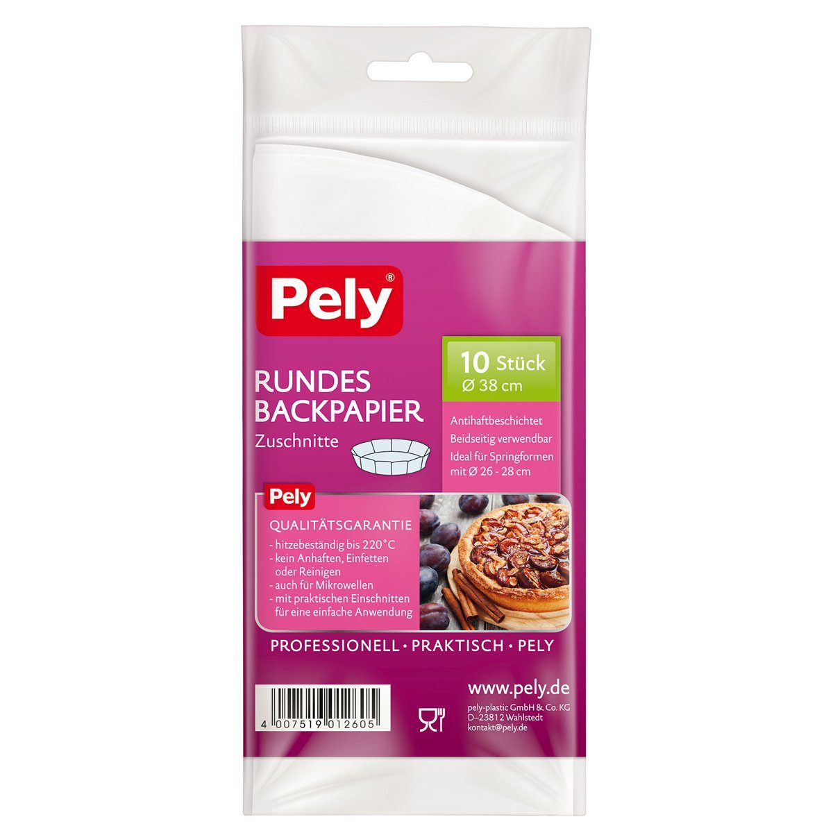 PELY Backpapier