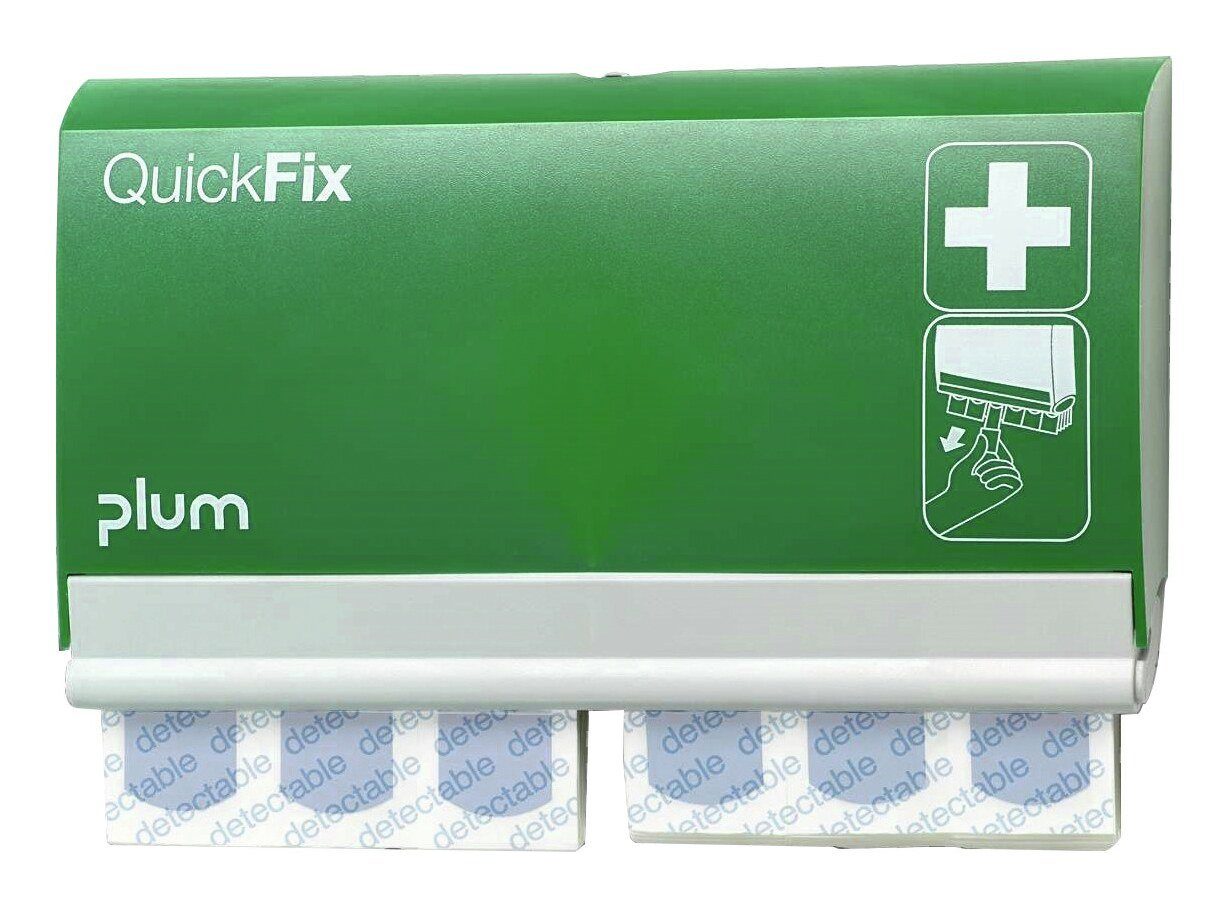 plum Pflasterspender, QuickFix, inkl. 90 Str., blau