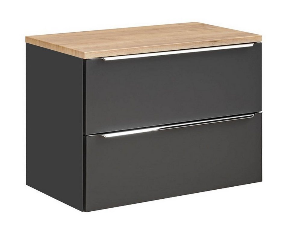 Einfachgutemoebel Waschtisch Set Badezimmer Waschplatz Capri 80cm