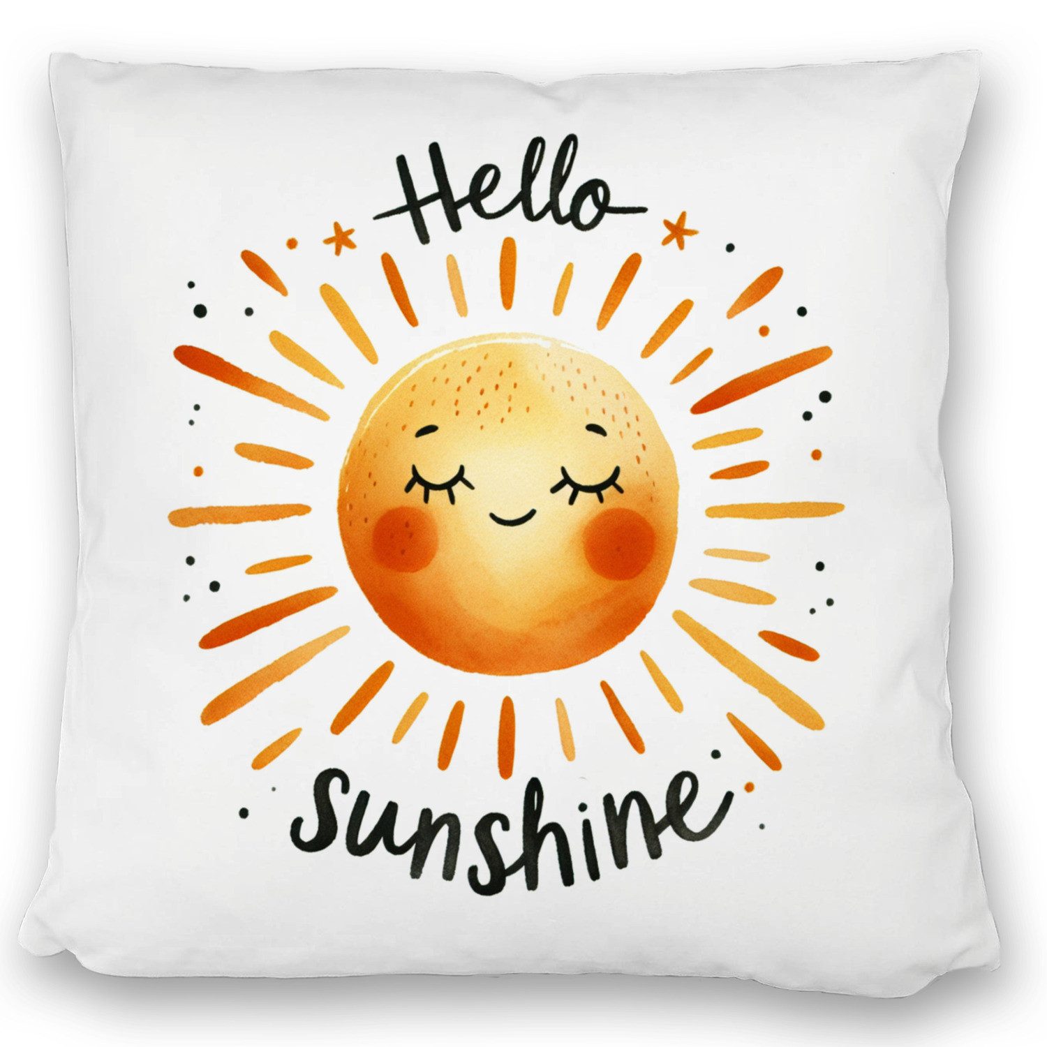 speecheese Dekokissen Sonne Freundschaft Kissen satiniert mit Spruch ...
