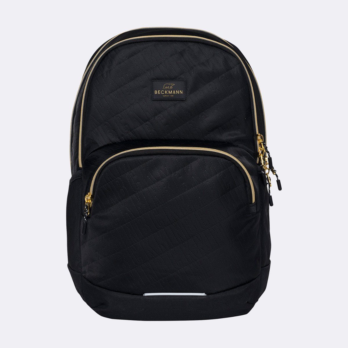 Beckmann Schulrucksack Sport Junior black gold