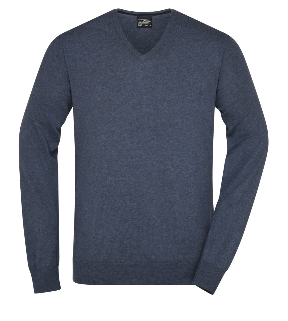 James And Nicholson Strickpullover Klassischer Herren Strickpullover Men