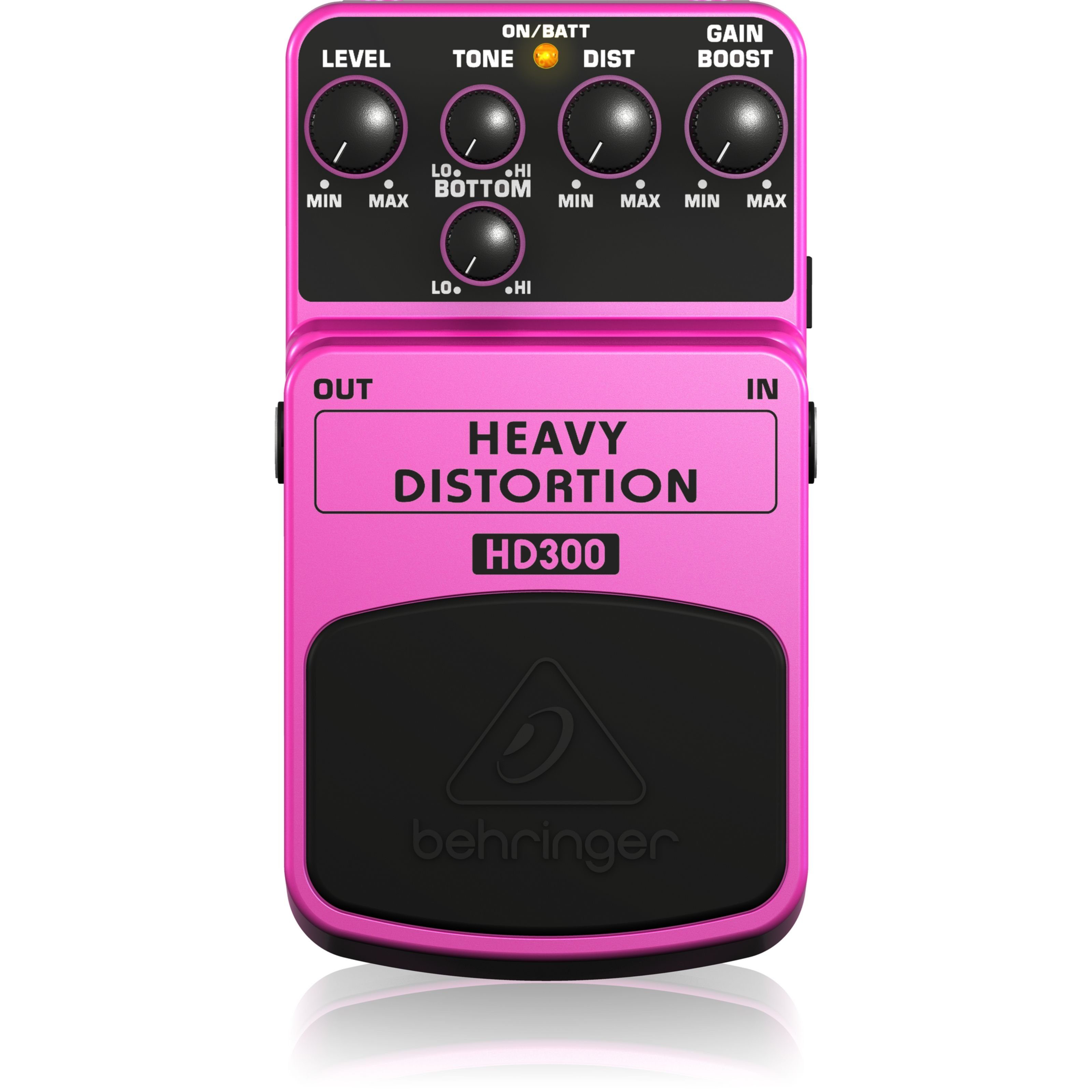 Behringer Musikinstrumentenpedal, (Effekte, Verzerrer), HD300 Distortion - Verzerrer für Gitarren