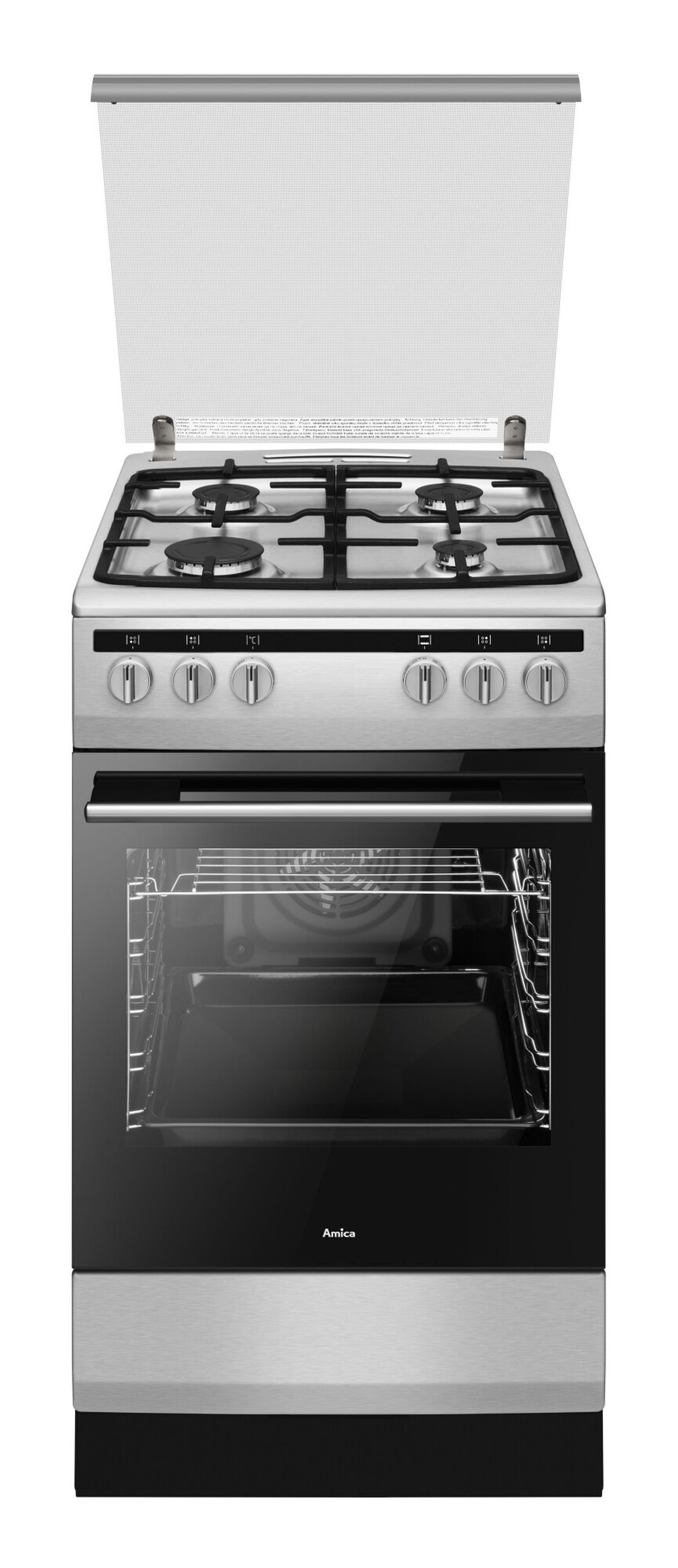 Amica Gas Standherd Standherd Elektro 50 Cm Gaskochfeld Backofen Umluft