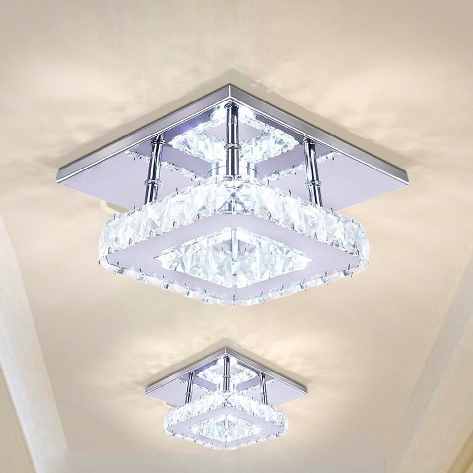 Wilgoon Led Deckenleuchte Kristallleuchte Moderne Mini Kristall