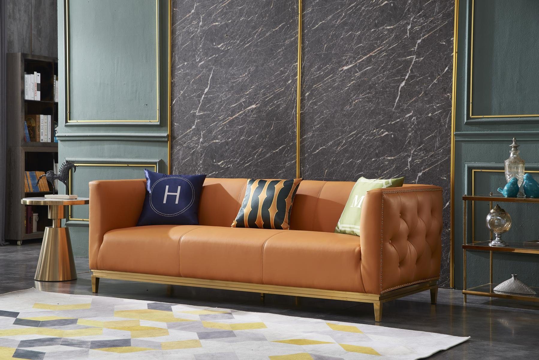 JVmoebel Sofa, Designer Sofa 3 Sitzer Modern Couch Polster Sofas ...