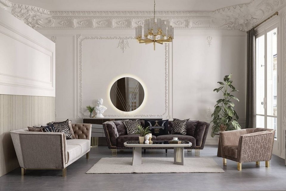 Jvmoebel Wohnzimmer Set Modernes Set Luxus Sofagarnitur 32 Sitzer