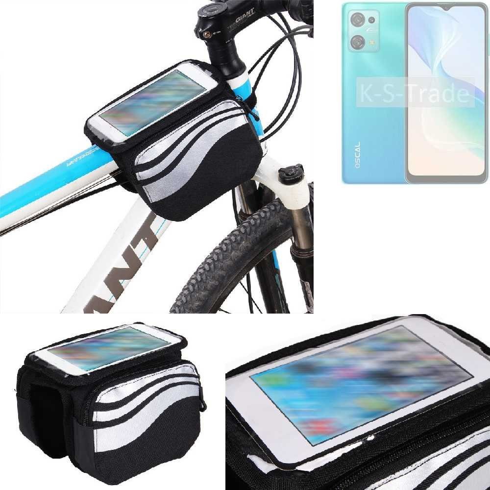 K S Trade Handyhülle Für Blackview Oscal C30 Pro Rahmentasche Fahrrad