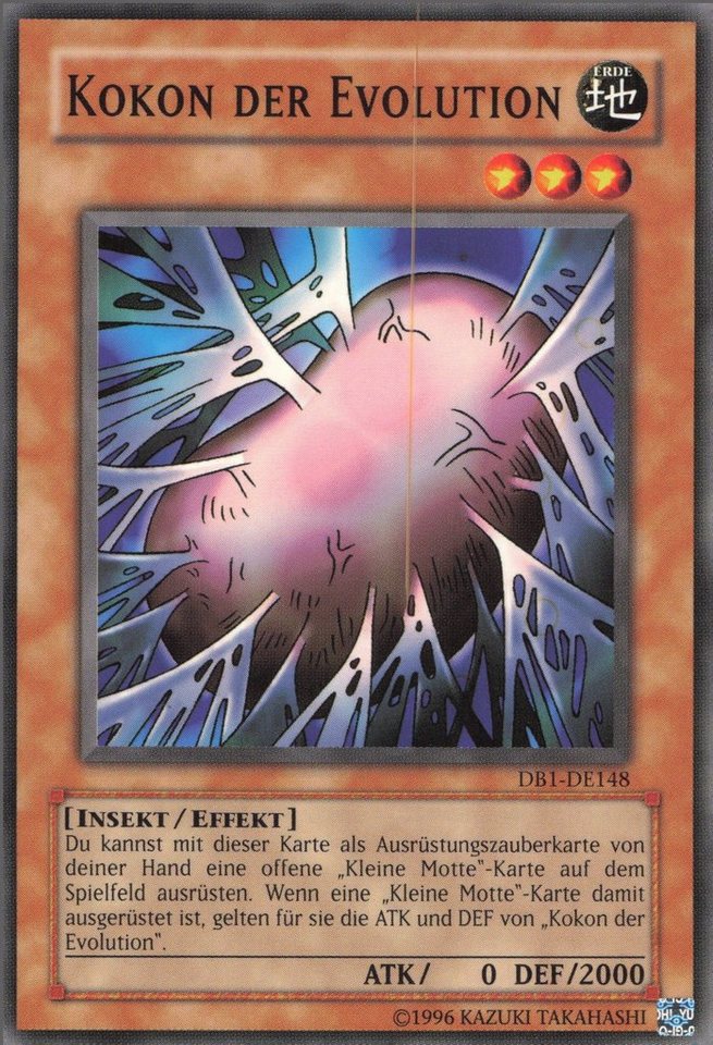 Recollectibles Sammelkarte Yugioh Karte Kokon Der Evolution Deutsch Yu