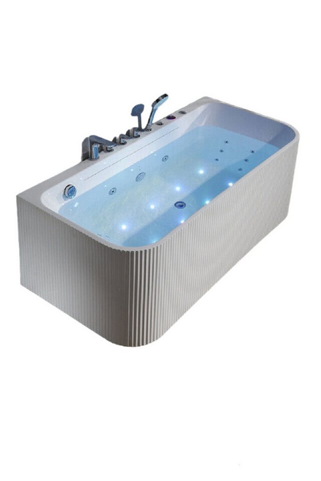JVmoebel Whirlpool-Badewanne Badewanne Blasen Whirlpool Massagedüsen ... JVmoebel Whirlpool-Badewanne Badewanne Blasen Whirlpool Massagedüsen ...