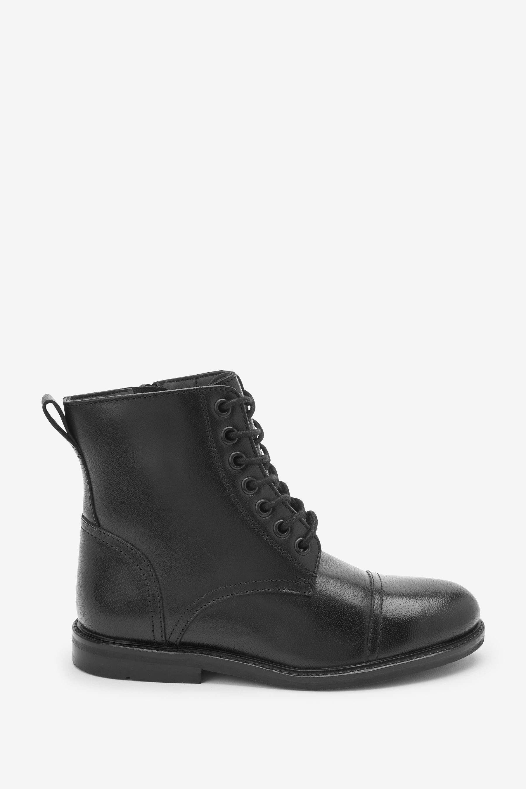 Next Lederstiefel Mit Reißverschluss Stiefel 1 Tlg Mode Und