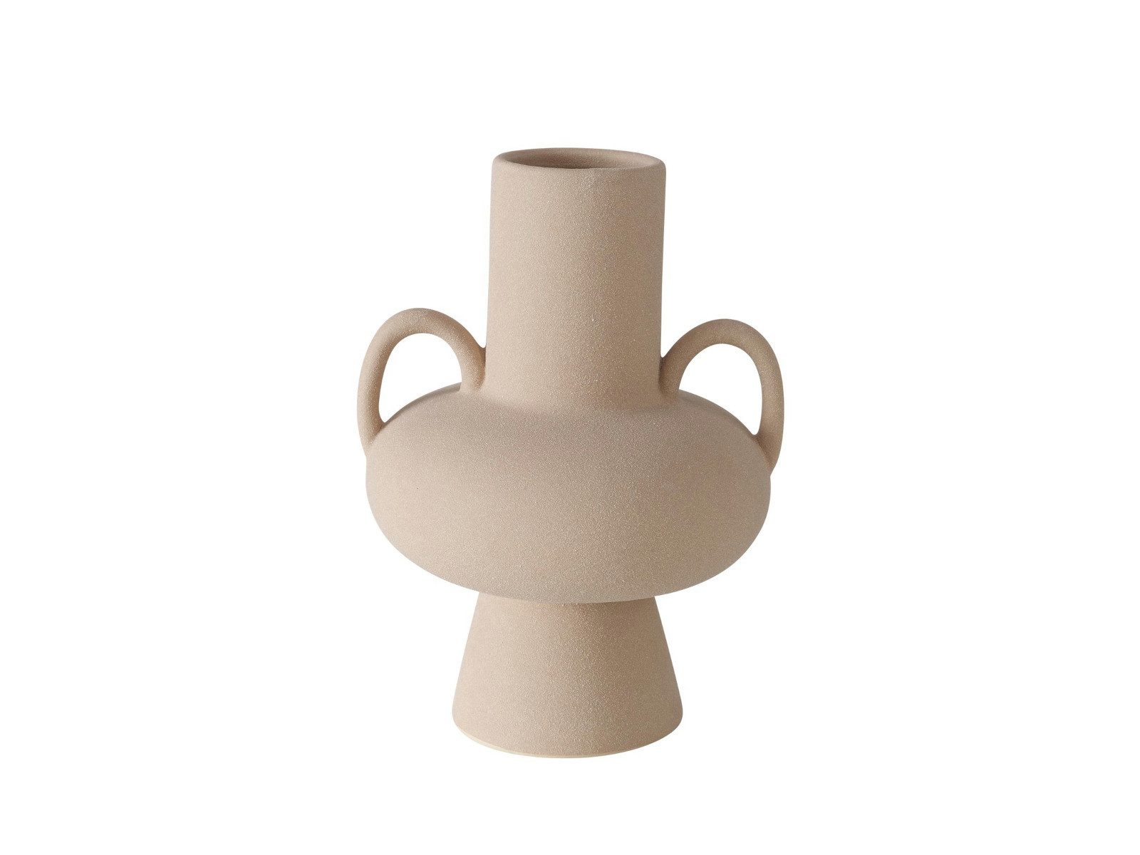 BOLTZE Dekovase Stefanya Vase beige 23 cm (Vasen)