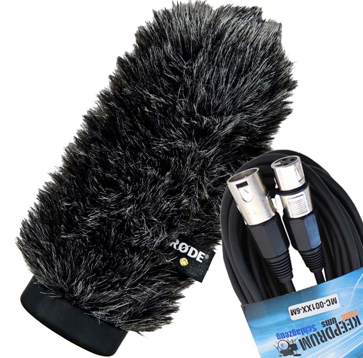 RODE Microphones Mikrofon Rode WS6 Windschutz + Mikrofonkabel
