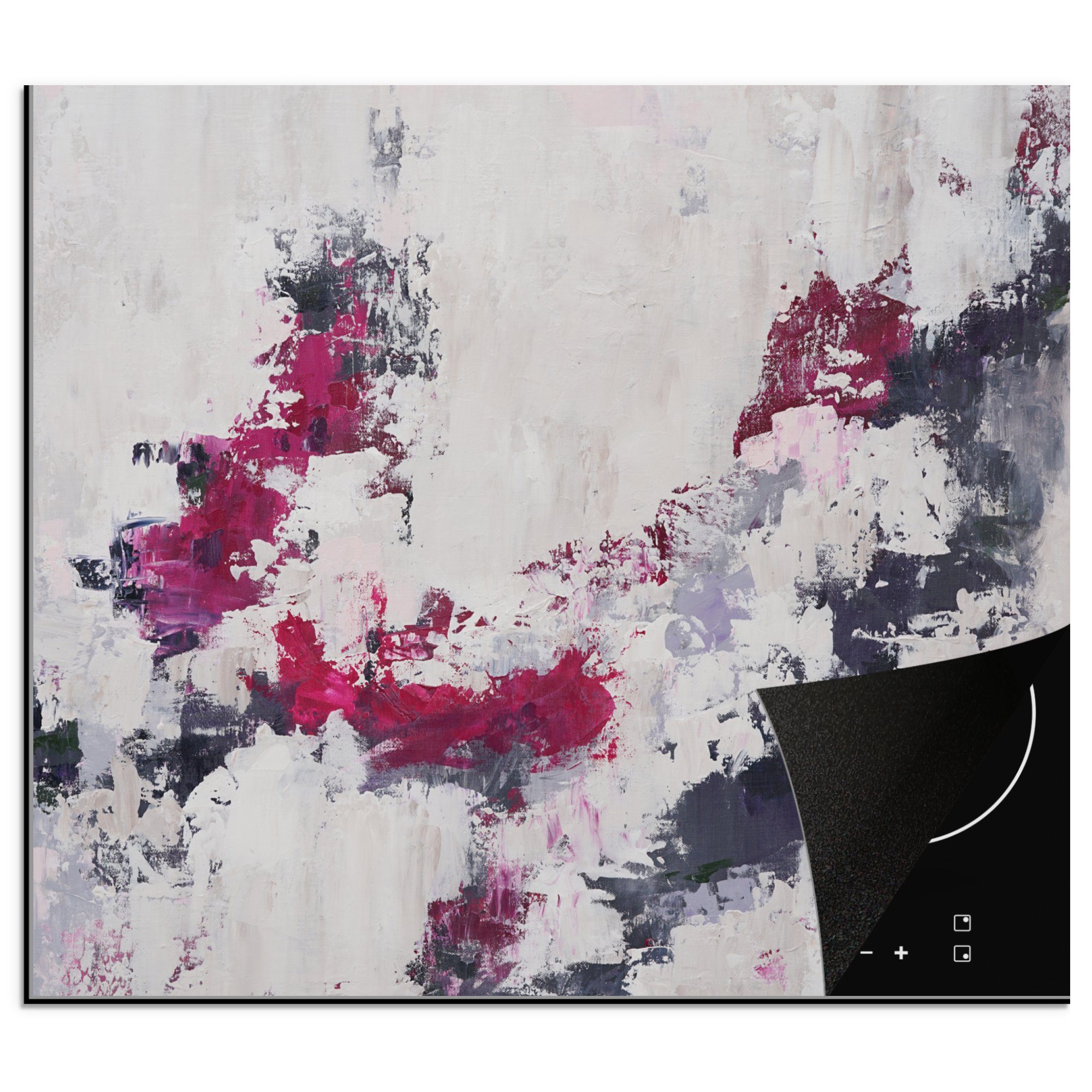 Muchowow Herdblende Abdeckplatte Vinyl 1 Tlg 60x52 Cm Mobile