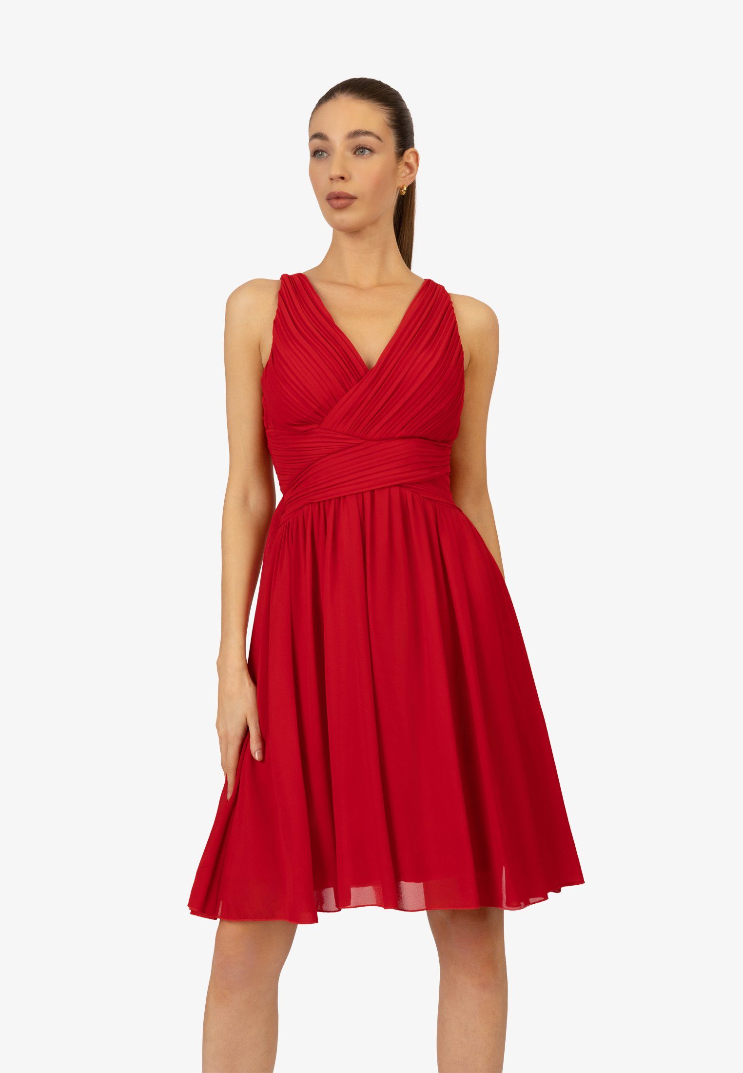Knielange rote Cocktailkleider für Damen online kaufen | OTTO