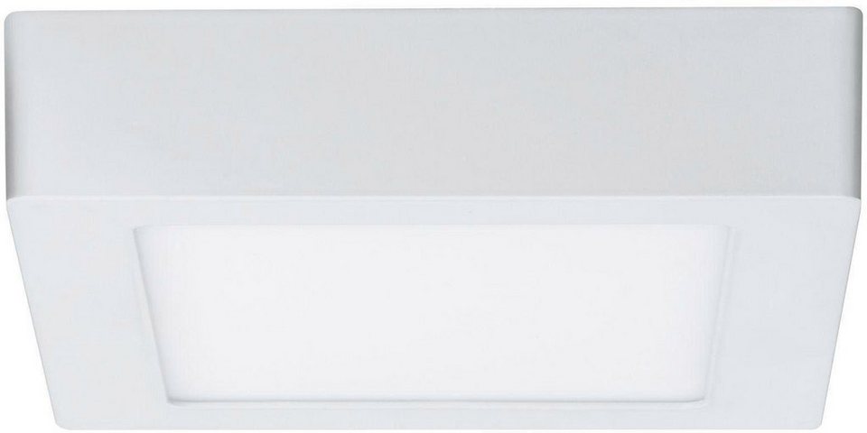 Paulmann Led Deckenleuchte Carpo Led Panel Warmdimmfunktion Weiß Matt