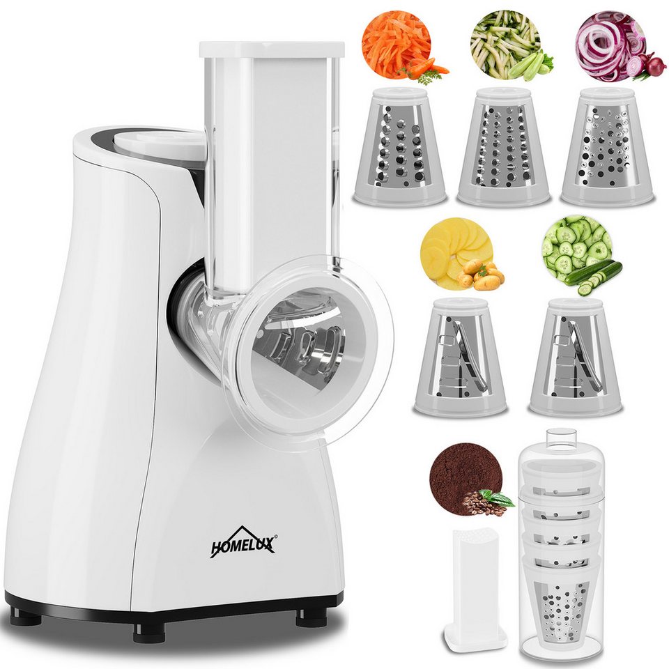 Homelux Gemüsehobel 5 In 1 Multifunktions Gemüseschneider 200w