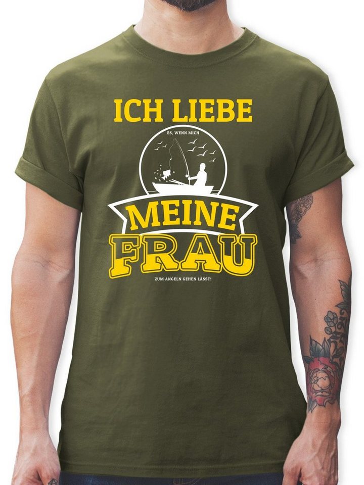 Shirtracer T-Shirt »Ich liebe meine Frau Angel - Herren Premium T-Shirt ... Shirtracer T-Shirt »Ich liebe meine Frau Angel - Herren Premium T-Shirt ...