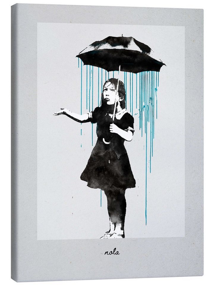 Posterlounge Leinwandbild Editors Choice Banksy Nola Modern