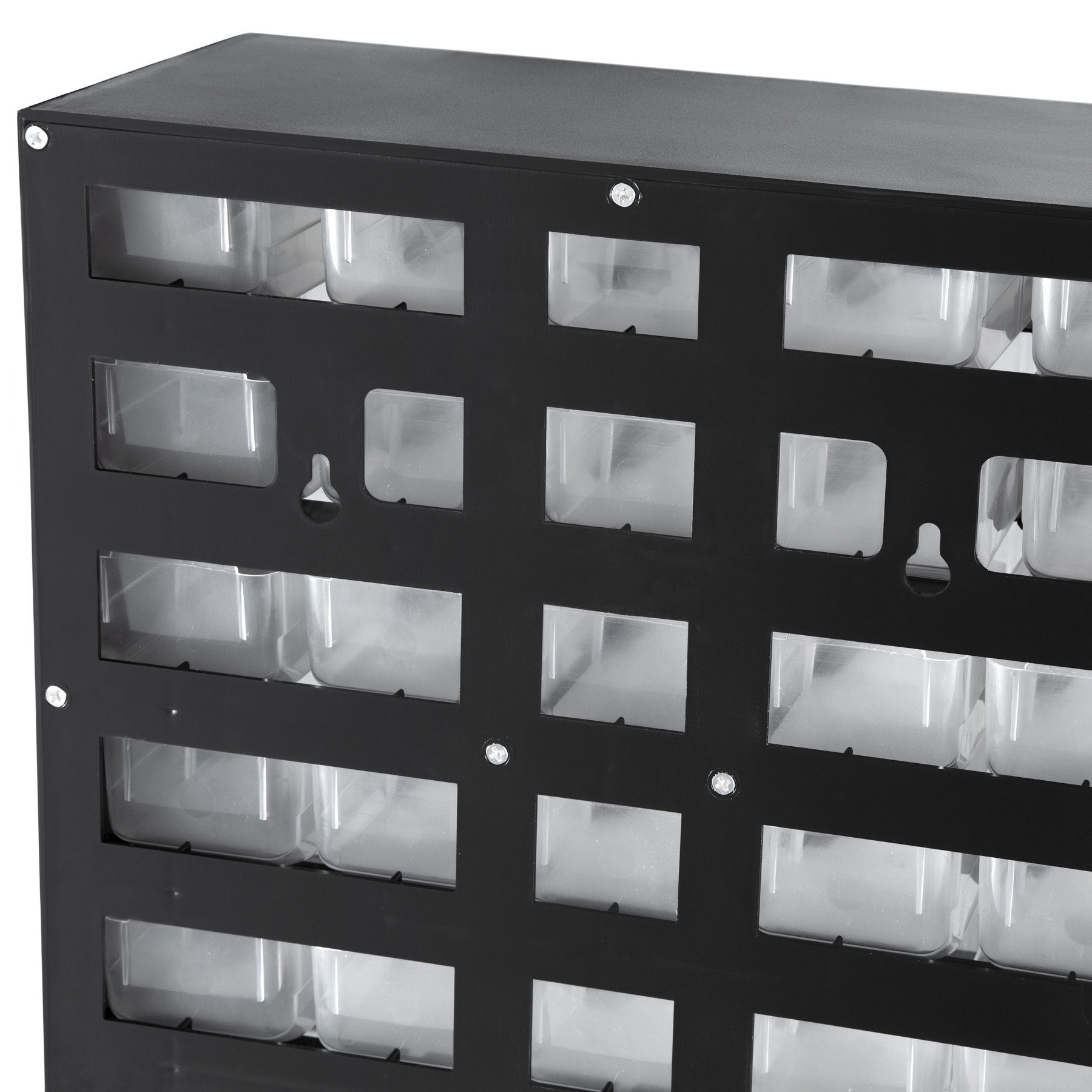 tectake Regal Sortimentskasten, Set 1-tlg., 41-teilig