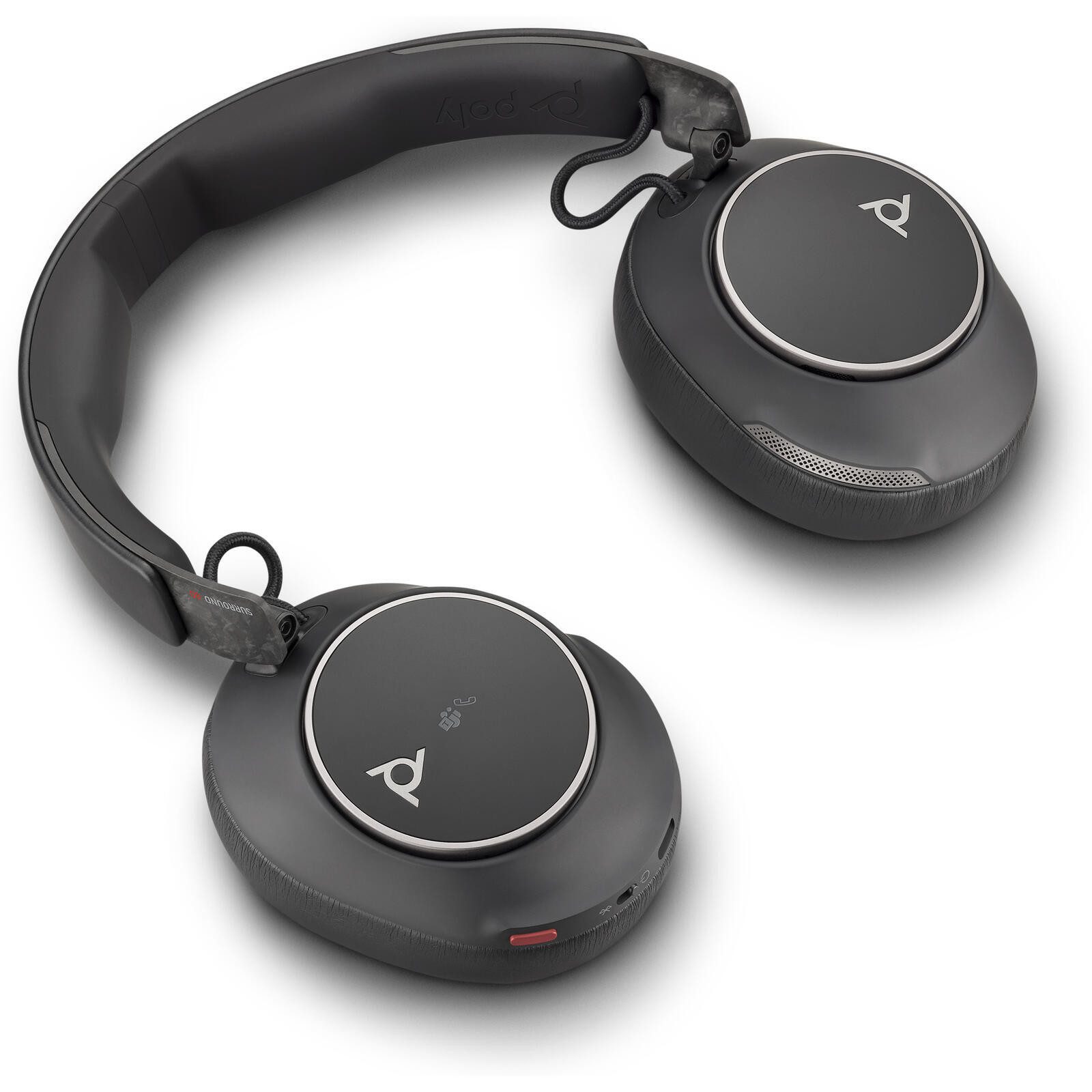 Polycom Poly Voyager Surround 80 UC USB-C-Headset, für Mic Headset