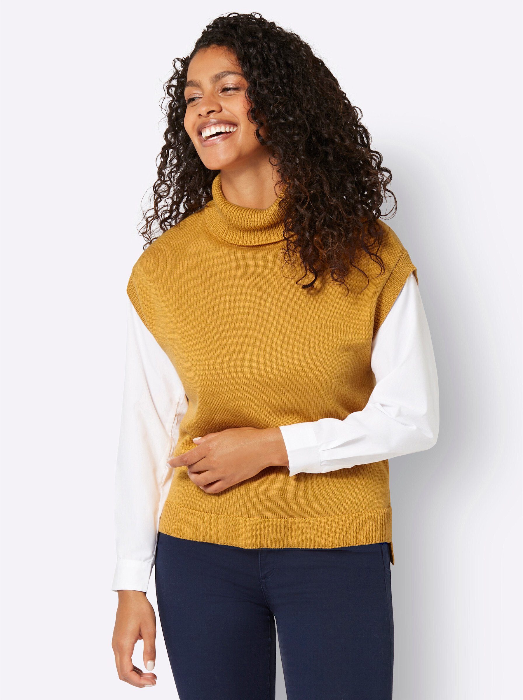 Witt Pullunder Pullunder, Schmeichelnder Rollkragen