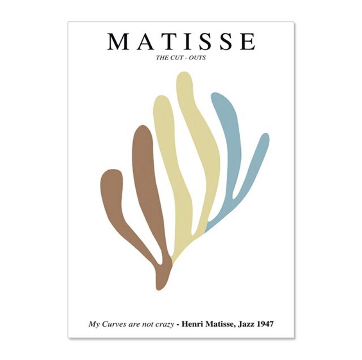 TPFLiving Kunstdruck »OHNE RAHMEN«, Motiv TX7116E, Poster Leinwand - Wandbild / Henri Matisse ...