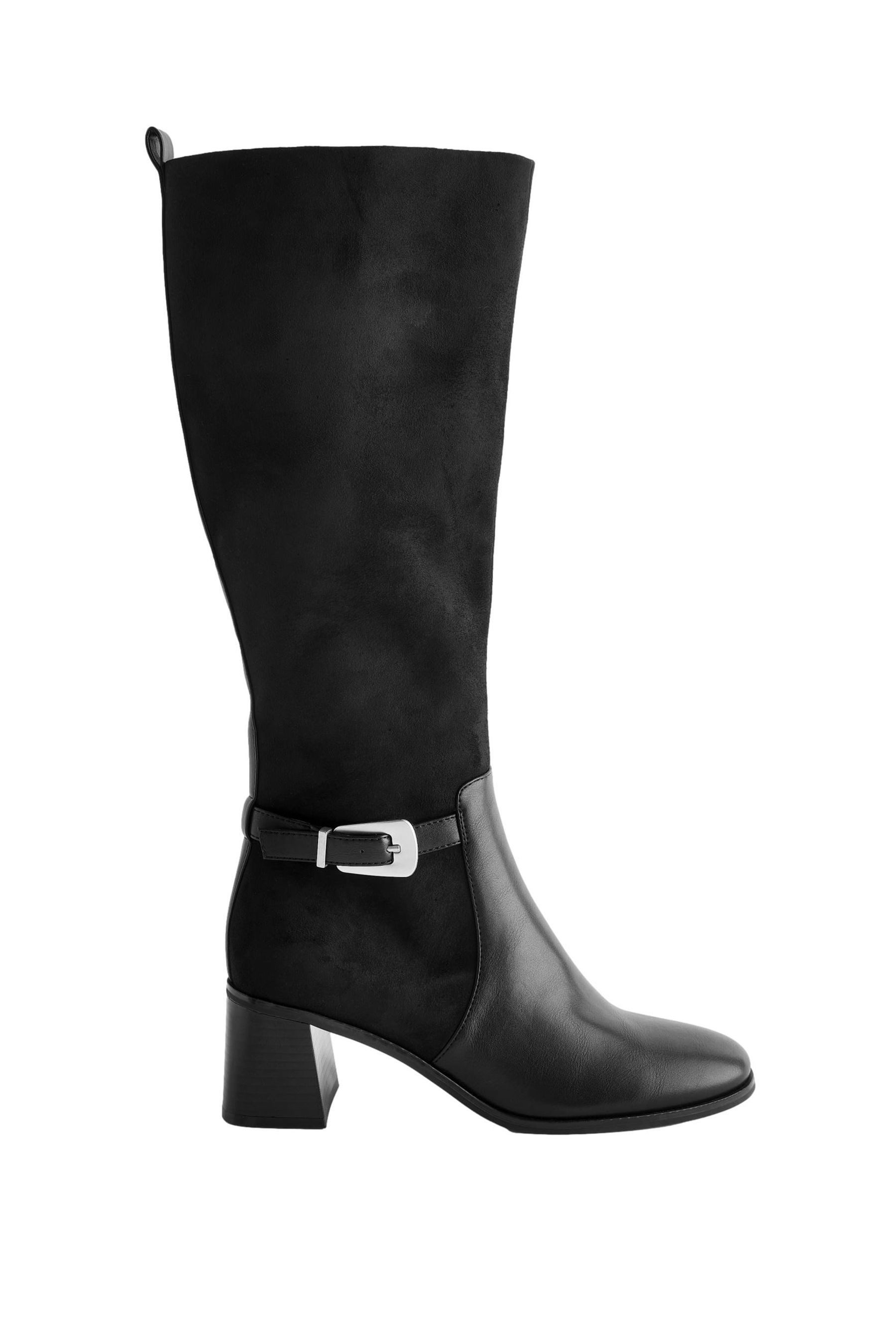 Next Forever Comfort® Kniehohe Stiefel Mit Schnalle Stiefel 1 Tlg