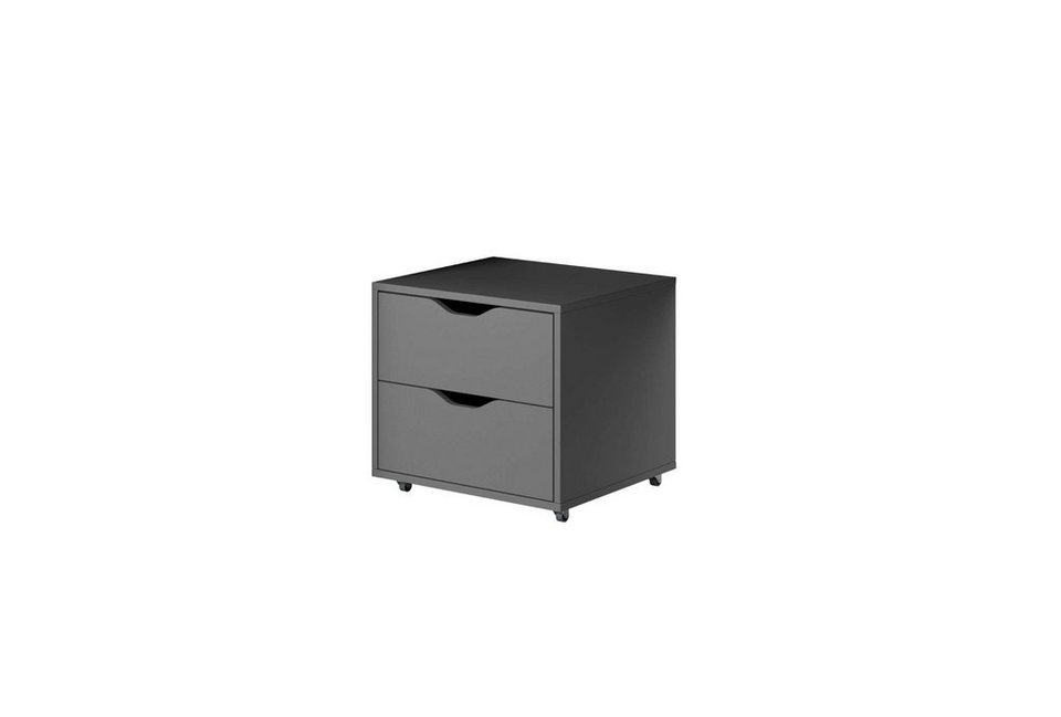 Stylefy Kinderkleiderschrank Matias Rollcontainer Schreibtisch