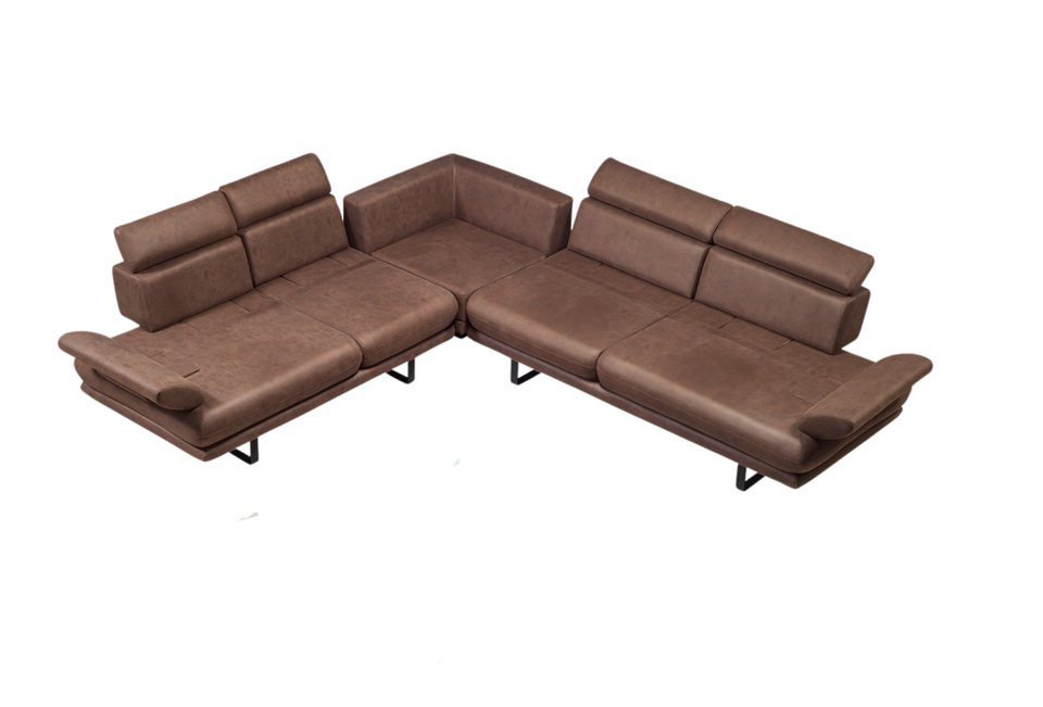 Villa Möbel Ecksofa Energy Set Mit Relax Bettfunktion Durch
