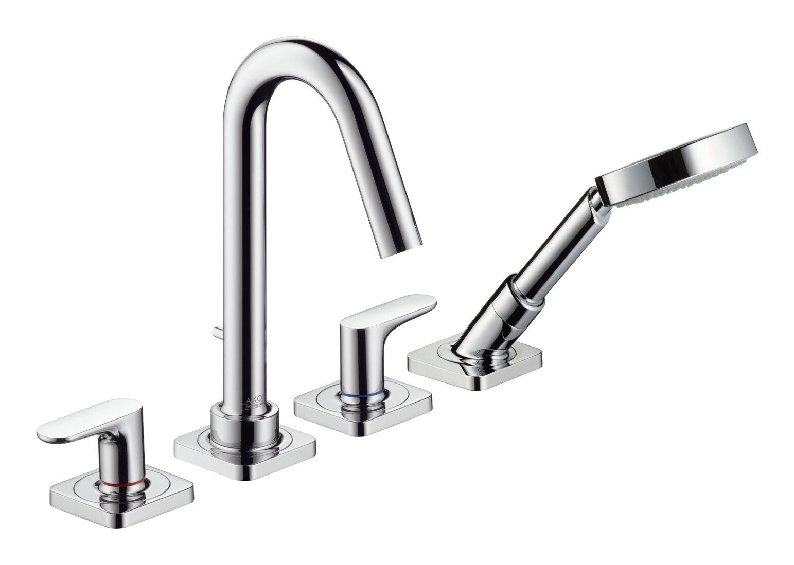 Hansgrohe Wannenarmatur Axor Citterio M 4 Loch Wannenrandarmatur