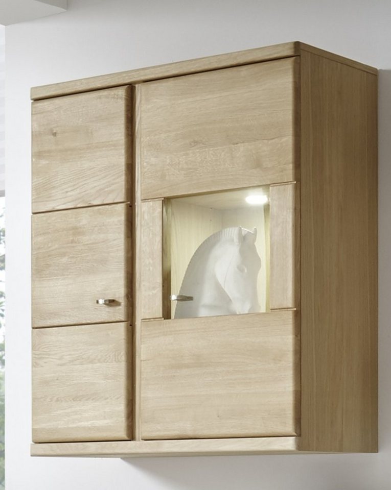 58 Aufm Kessel Vitrine Hängevitrine Teilmassiv Ianisha 90x105x46 Hängesch 1 St