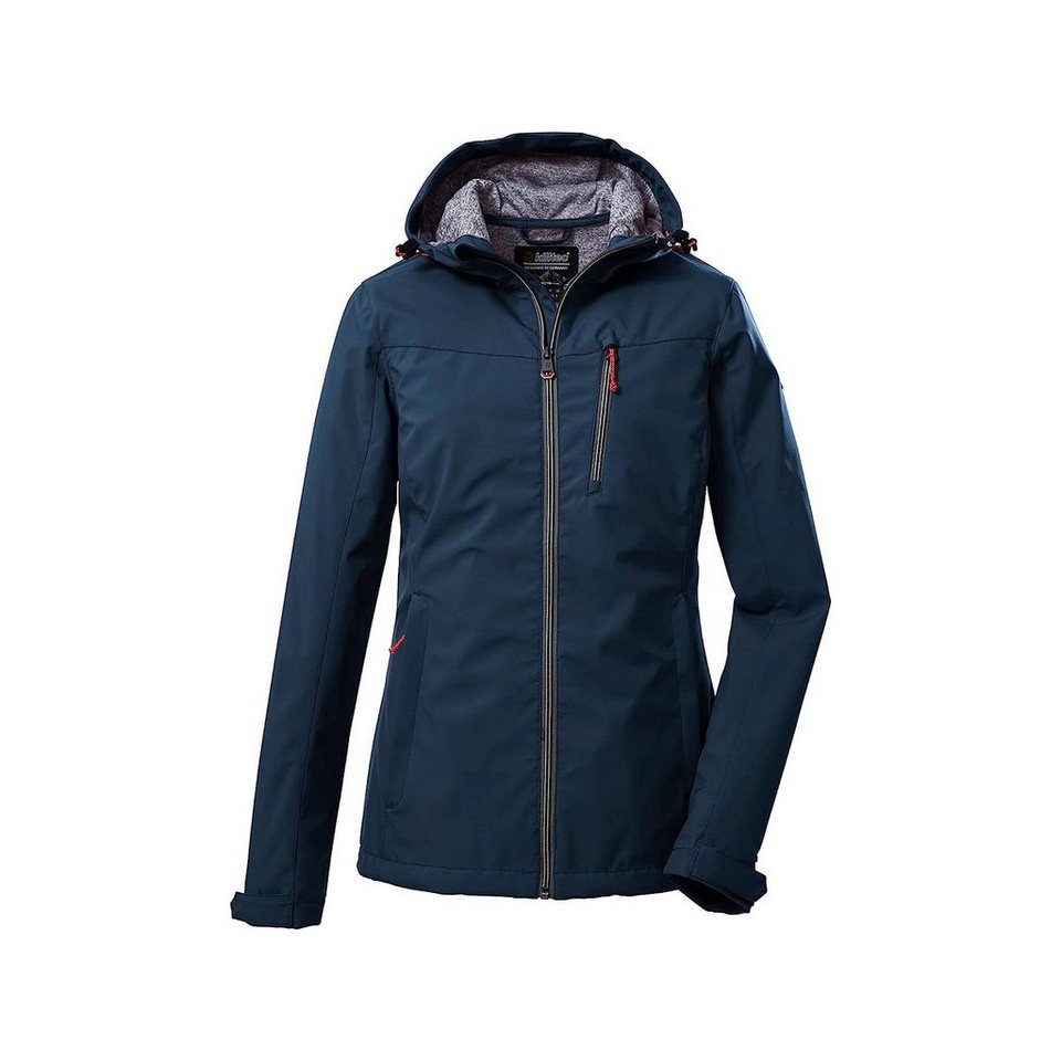 Killtec Funktionsjacke Dunkel Blau Regular Fit 1 St