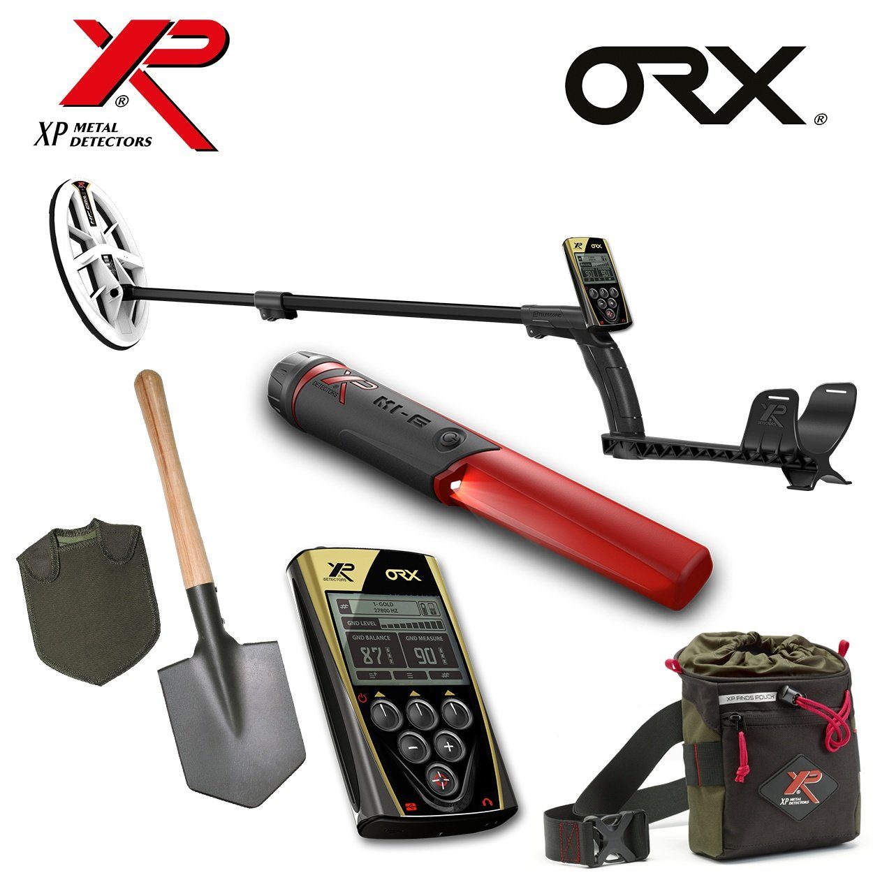 XP Metalldetektor XP ORX EL HF RC Set