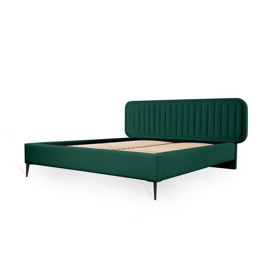 Fun Möbel Polsterbett Schlafzimmerbett Doppelbett Miami In Stoff