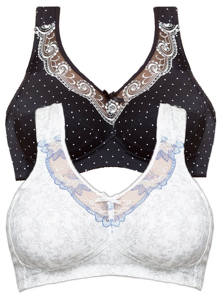 Susa Set Entlastungs Bh 2er Pack Entlastungs Bh Prints Spar Set 2
