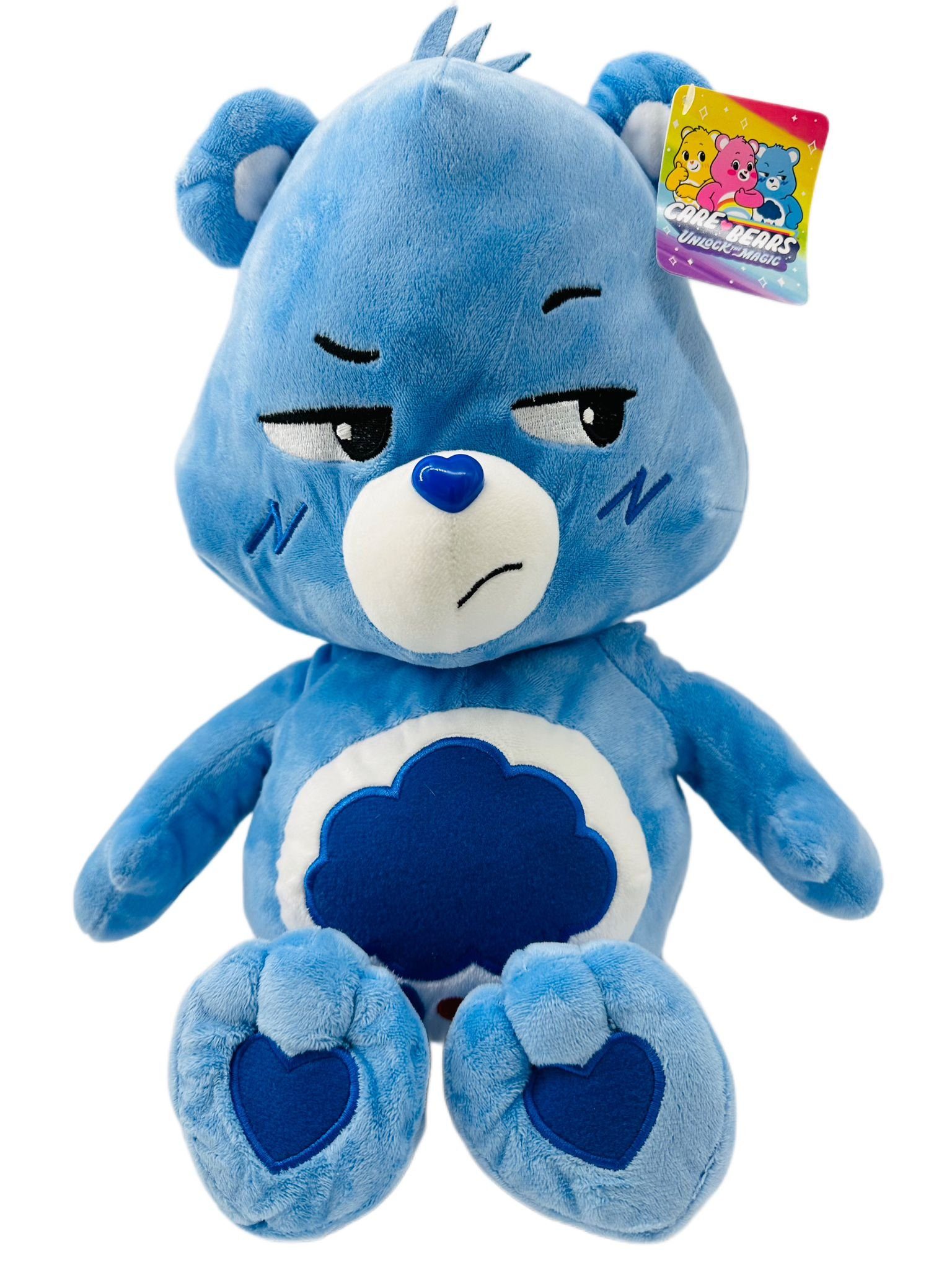 Soma Kuscheltier Glücksbärchi Kuscheltier Care Bears Brumm Bärchi Blau