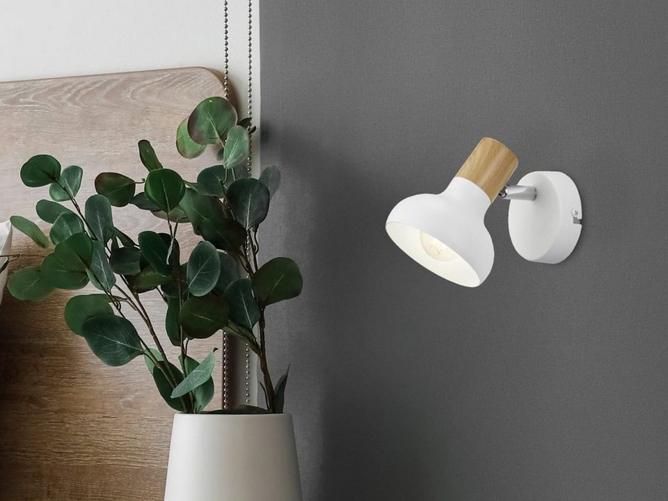 Meinewunschleuchte Led Wandstrahler Led Wechselbar Warmweiß Retro