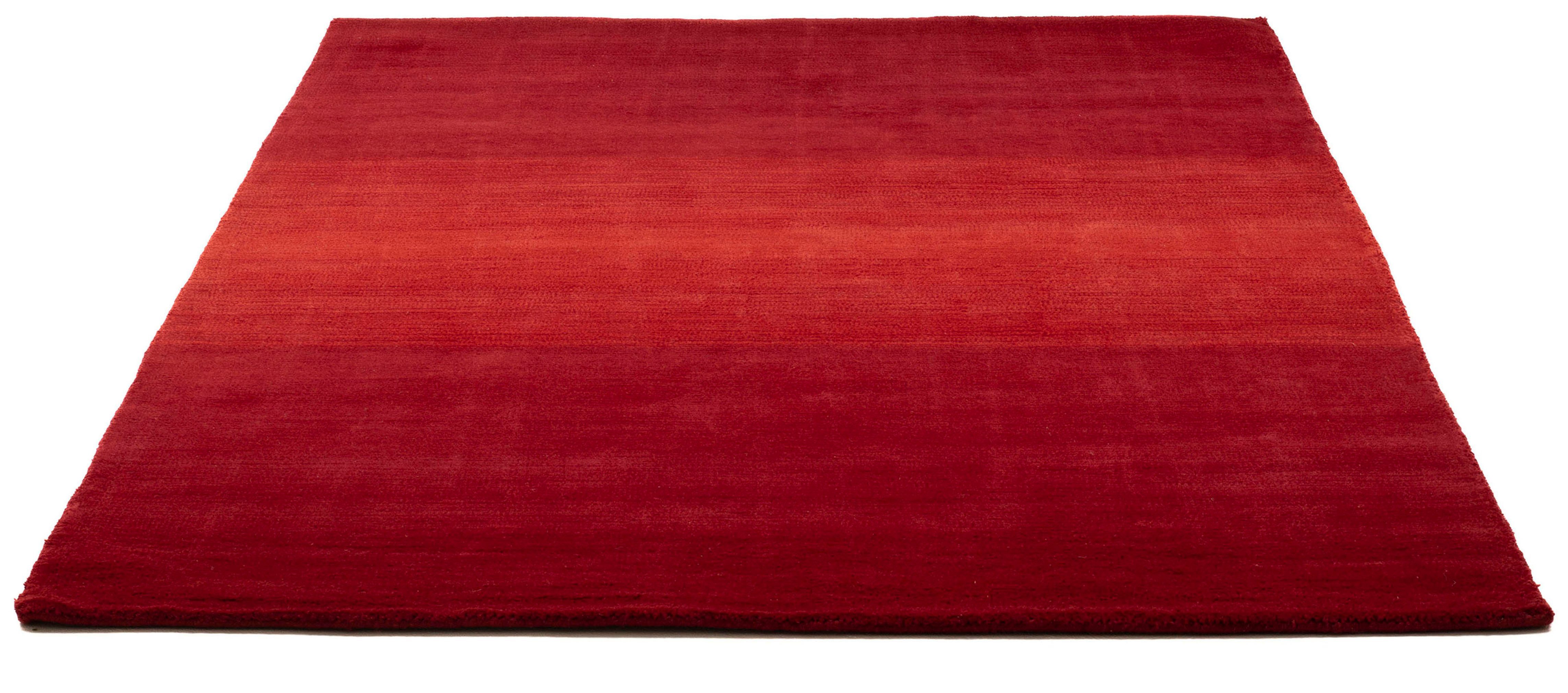 Wollteppich Wool Comfort Theko Rechteckig Höhe 14 Mm Handweb