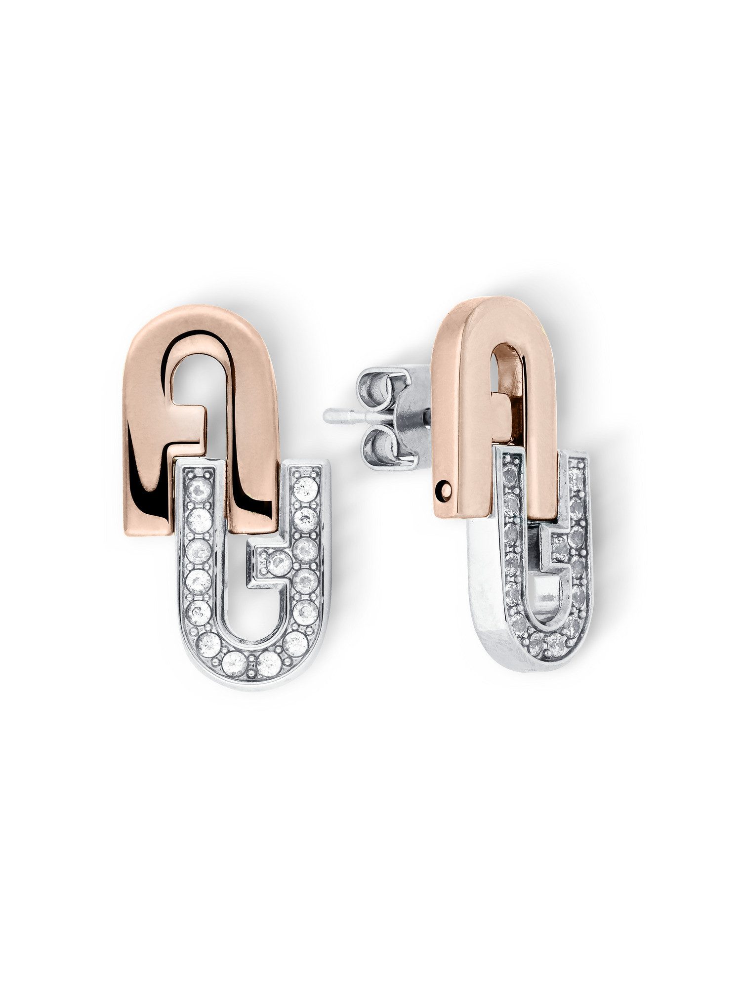 Furla Ohrhänger-Set Furla arch double (clip on earrings, 1-tlg)