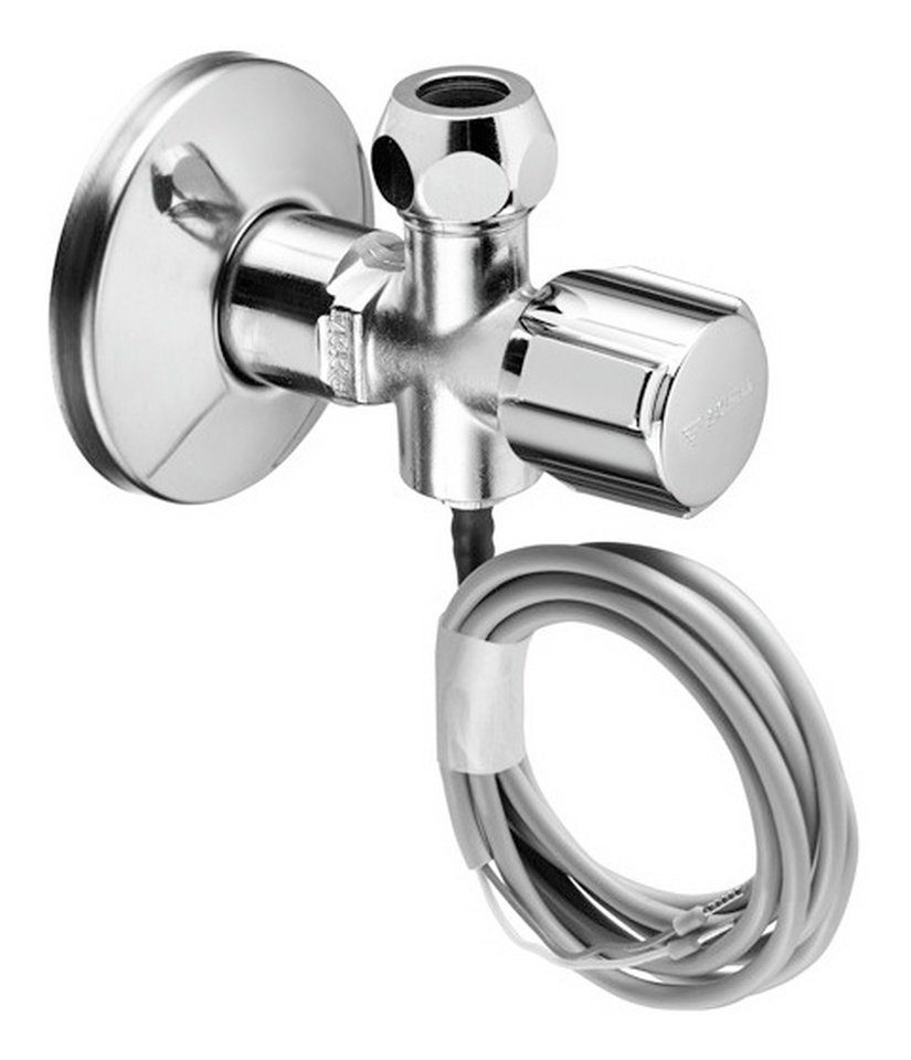 Schell Eckventil Comfort PT, Eckventil mit Temperaturfühler Chrom