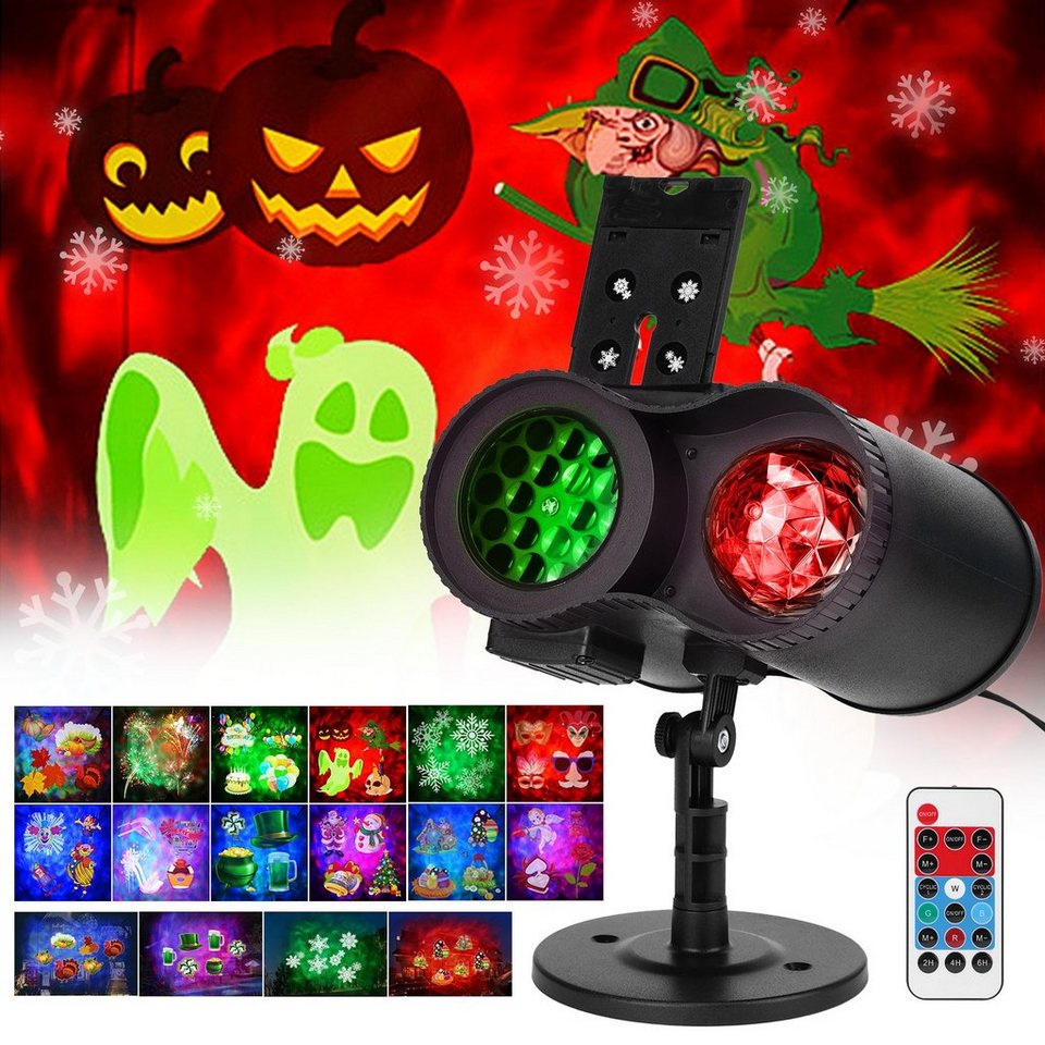 Mupoo Led Sternenhimmel Halloween Led Dekolicht Led Projector 12 Muster