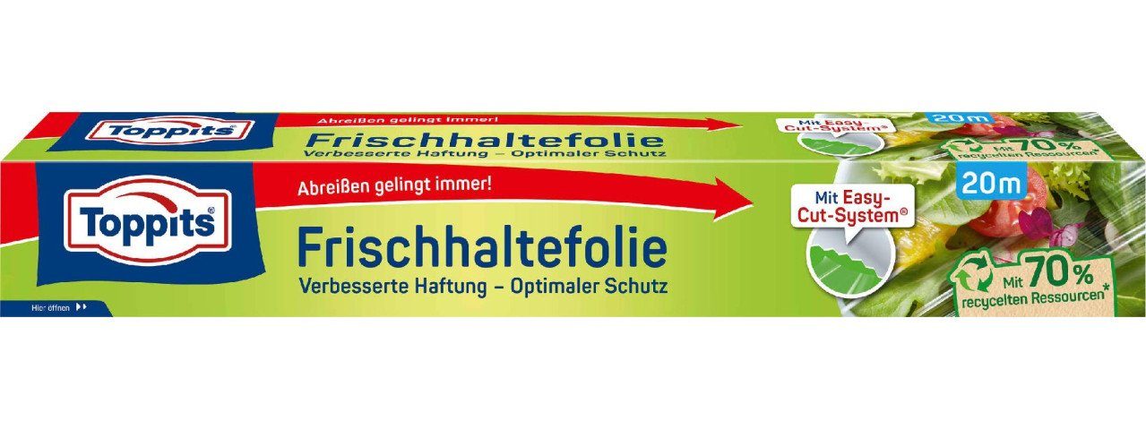 Toppits Küchenorganizer Set Toppits Frischhaltefolie 20 M 325 Cm