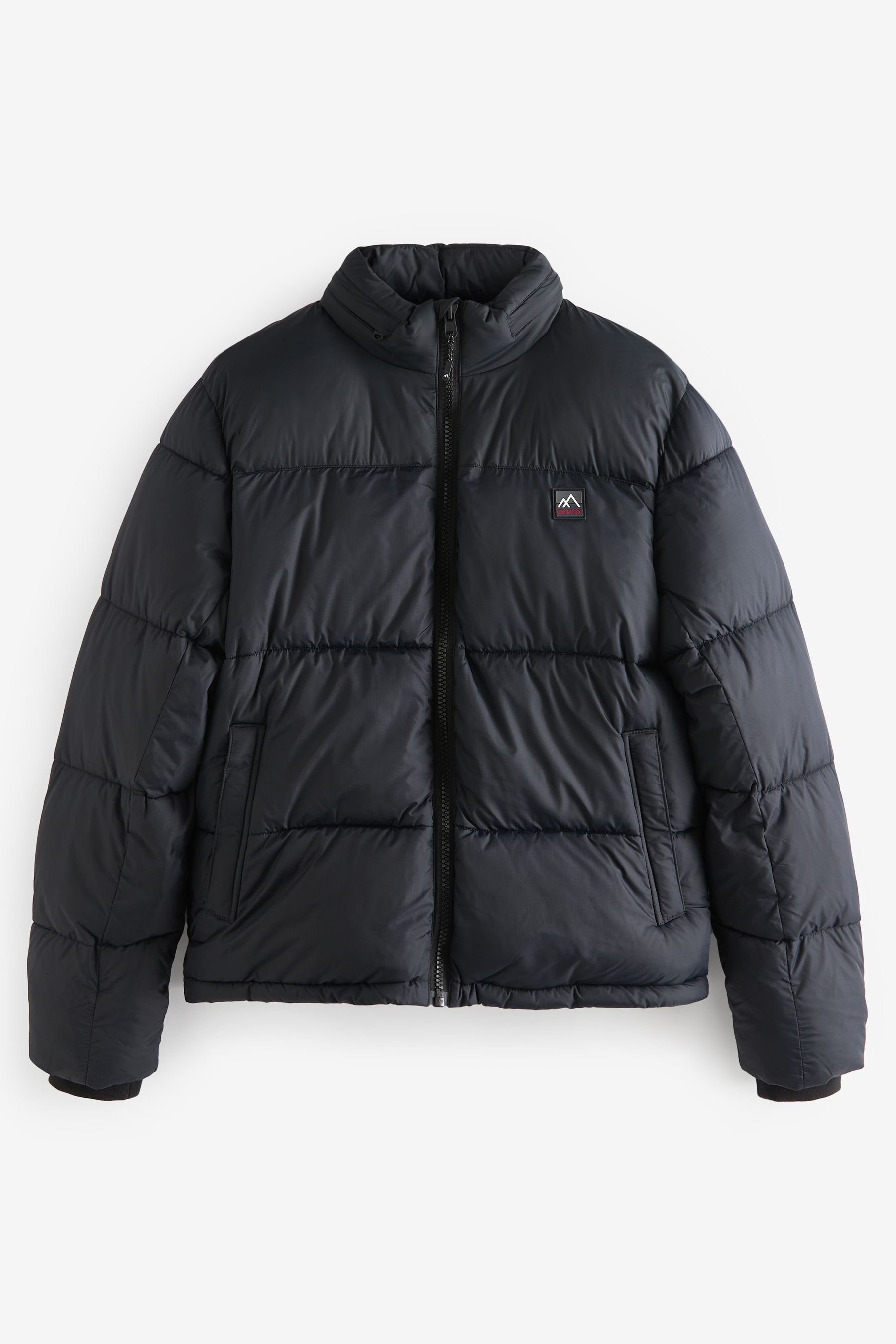 Next Winterjacke Spritzwasserabweisende Hochglänzende Steppjacke 1 St