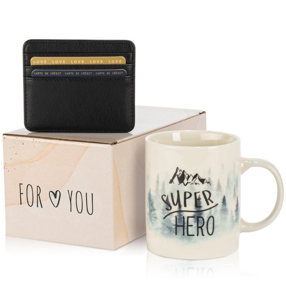 ILP Becher Geschenkset Kartenhalter & Becher, Trinkbecher ILP Becher Geschenkset Kartenhalter & Becher, Trinkbecher