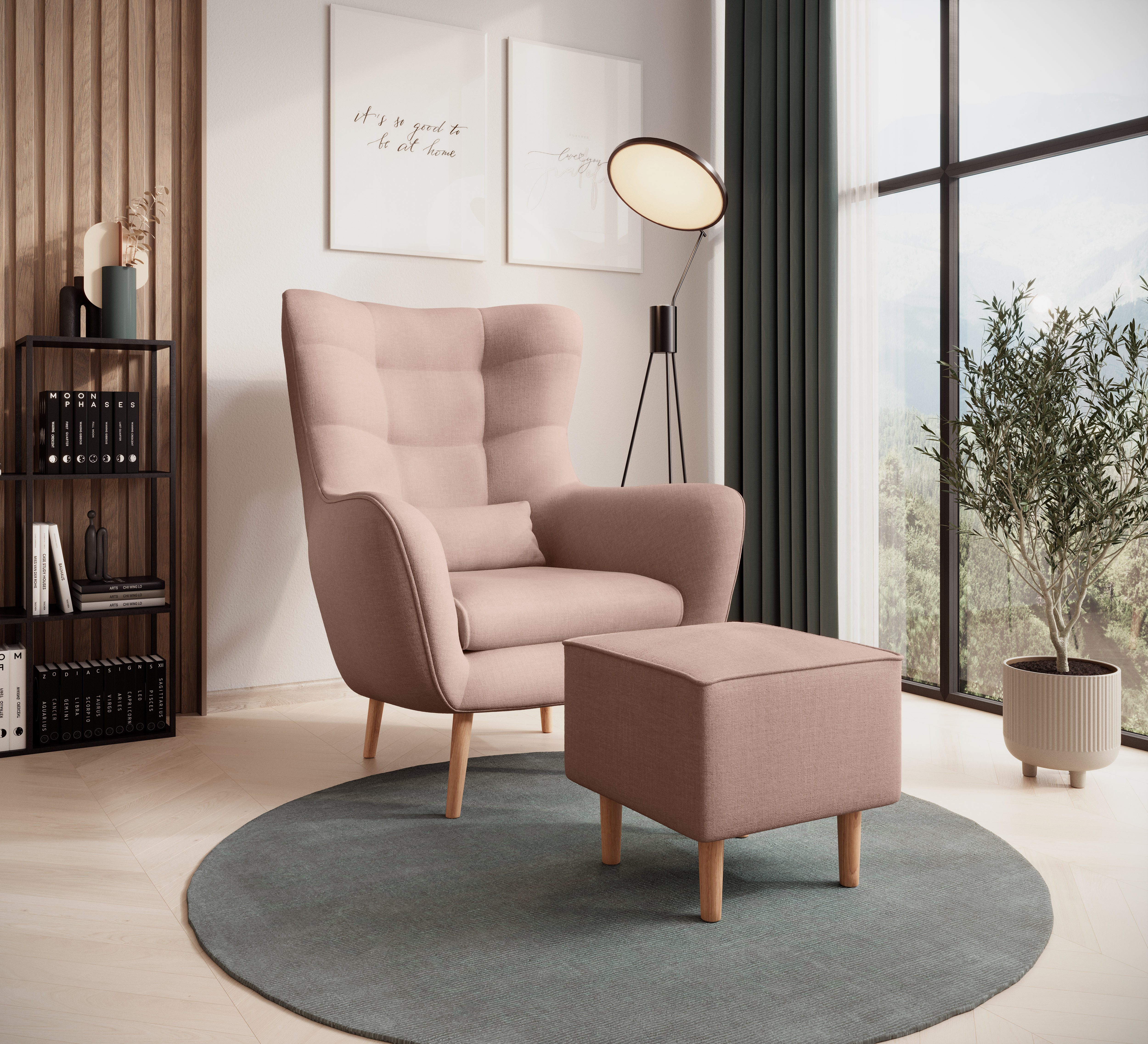 Rosa Ohrensessel online kaufen » Pinke Ohrensessel | OTTO