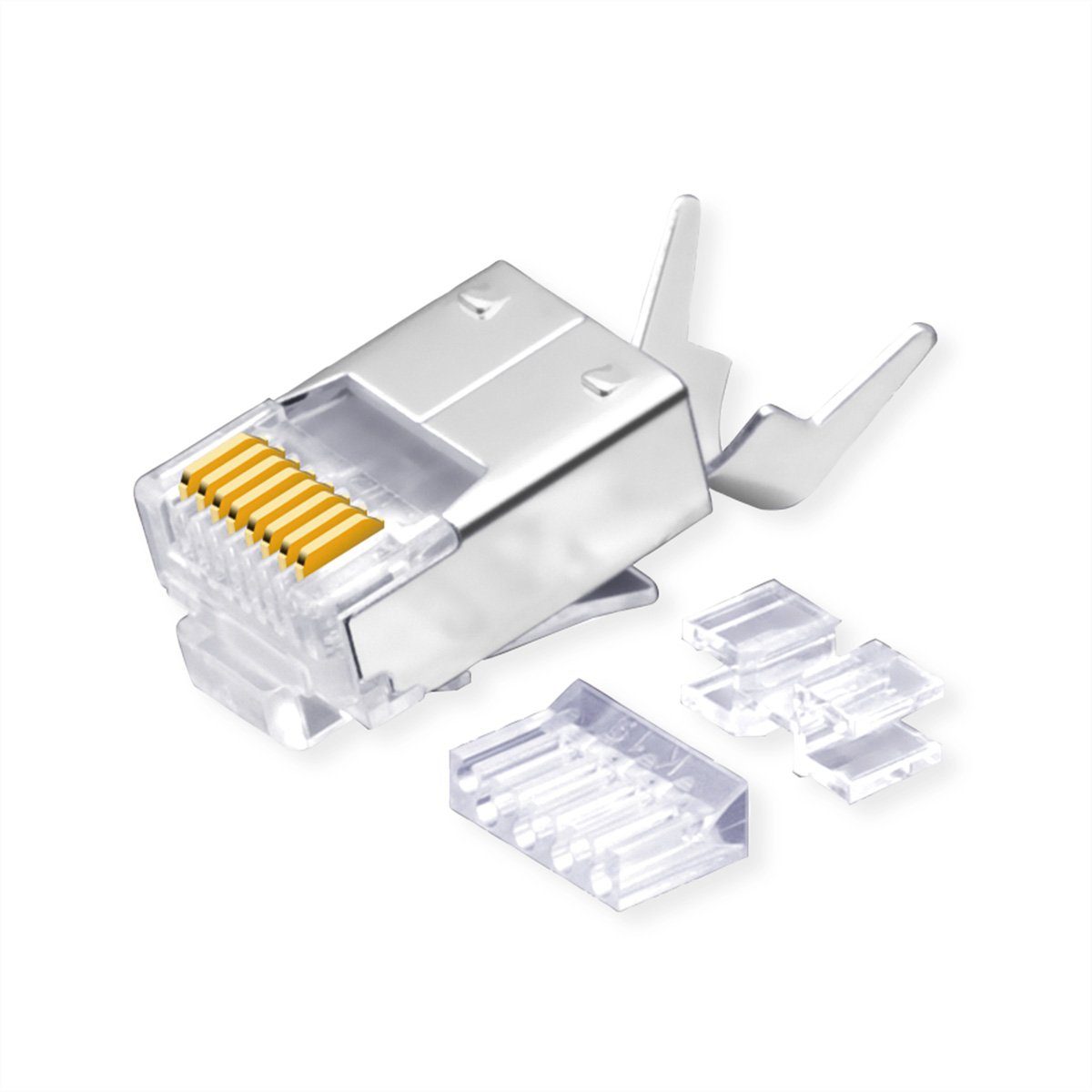 ROLINE Modular Plug geschirmt, Kat.6 (Class E) Netzwerk-Panel ...